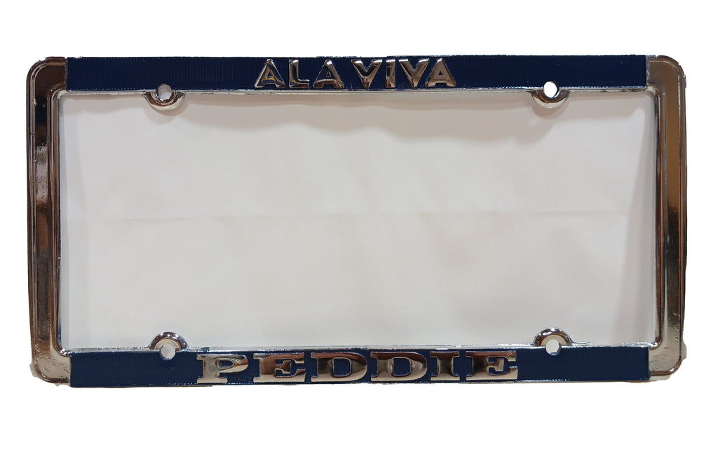Peddie License Plate – The Peddie Store